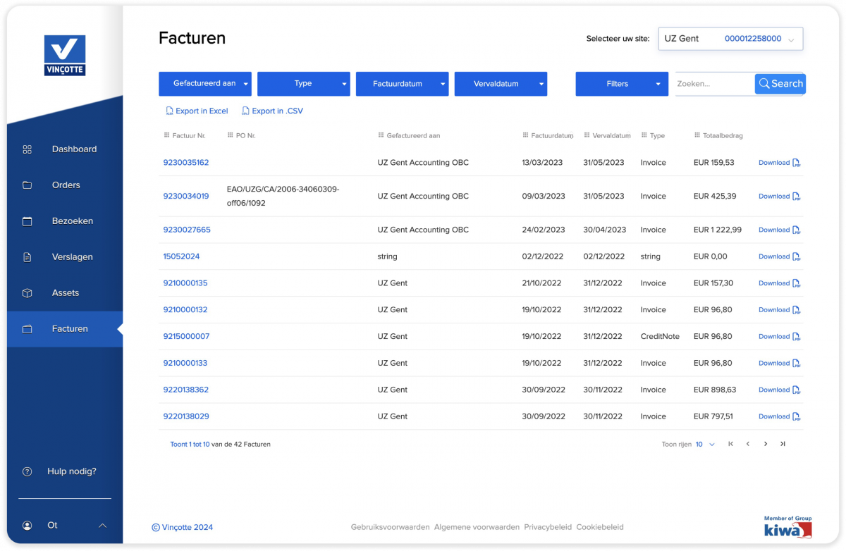 Vinçotte Connect: your central hub for inspection data